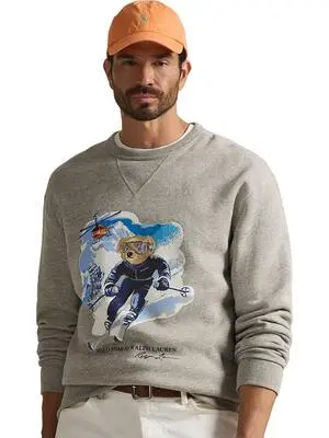 Ralph Lauren Polo Bear Fleece Sweatshirt - Loft Heather/active Bear