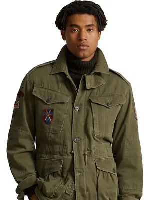 Ralph Lauren Iconic Field Jacket Canopy Olive