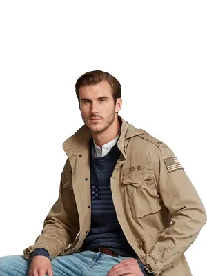 Ralph Lauren Iconic Field Jacket Desert Khaki