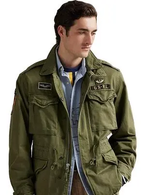Ralph Lauren The Iconic Field Jacket - Thermal Green