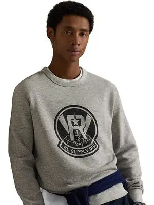 Ralph Lauren Fleece Graphic Sweatshirt - Loft Heather