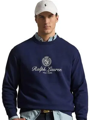 Ralph Lauren Fleece Graphic Sweatshirt - Newport Navy