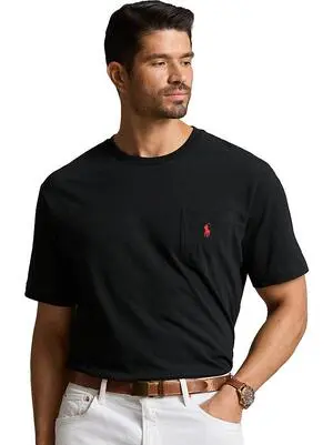 Ralph Lauren Jersey Pocket T-shirt - Black