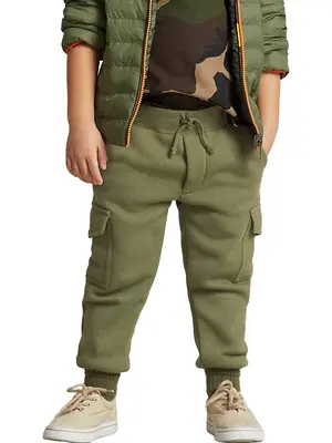 Ralph Lauren Ralph Lauren Fleece Cargo Jogger Pant Dark Sage