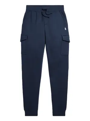 Ralph Lauren Ralph Lauren Fleece Cargo Jogger Pant Refined Navy/white