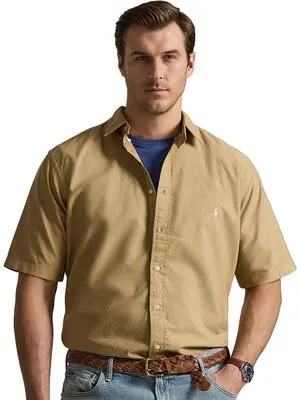 Ralph Lauren Washed Oxford Shirt Cafe Tan