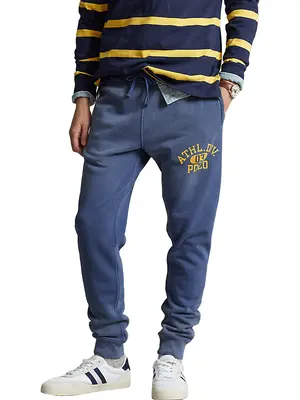 Ralph Lauren Ralph Lauren Logo Fleece Jogger Pant Annapolis Blue