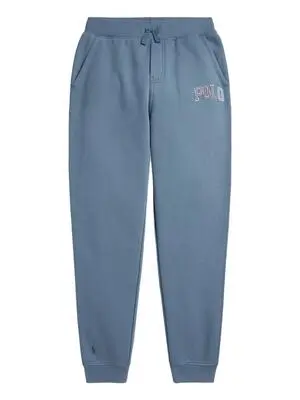 Ralph Lauren Logo Fleece Jogger Pant - Camp Blue