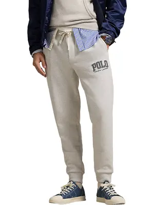 Ralph Lauren Ralph Lauren Logo Fleece Jogger Pant Lt Sport Heather