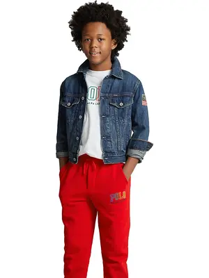 Ralph Lauren Ralph Lauren Logo Fleece Jogger Pant Rl 200 Red