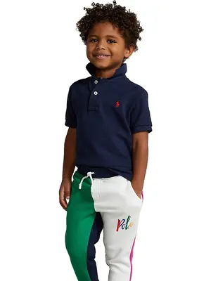 Ralph Lauren Ralph Lauren Logo Fleece Jogger Pant White Multi