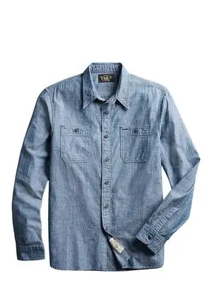 Ralph Lauren Indigo Chambray Workshirt Rinse
