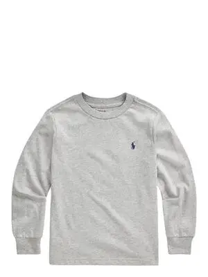 Ralph Lauren Cotton Jersey Long-sleeve Tee - Andover Heather