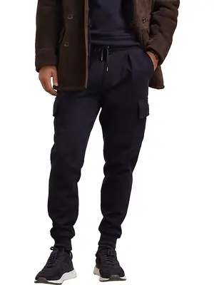 Ralph Lauren Ralph Lauren Double-Knit Cargo Jogger Pant Classic Chairman Navy