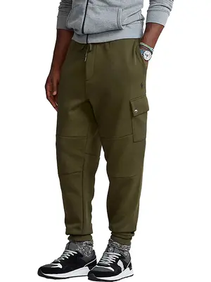 Ralph Lauren Ralph Lauren Double-Knit Cargo Jogger Pant Company Olive/c9760