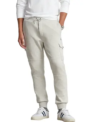 Ralph Lauren Ralph Lauren Double-Knit Cargo Jogger Pant Light Sport Heather