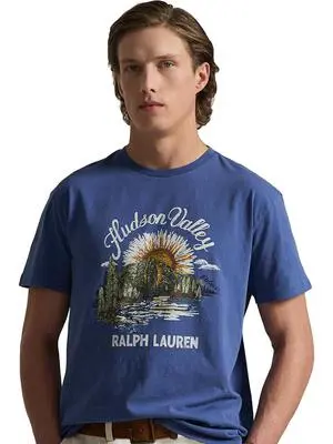 Ralph Lauren Classic Fit Jersey Graphic T-shirt - Old Royal