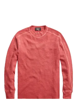 Ralph Lauren Ralph Lauren Waffle-Knit Crewneck Red