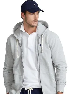 Ralph Lauren The Rl Fleece Full-zip Hoodie - Andover Heather