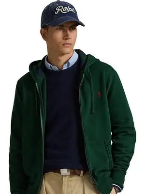 Ralph Lauren The Rl Fleece Full-zip Hoodie - Moss Agate