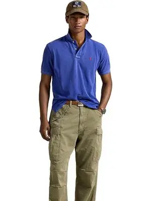 Ralph Lauren Original Fit Mesh Polo Shirt - Graphic Royal