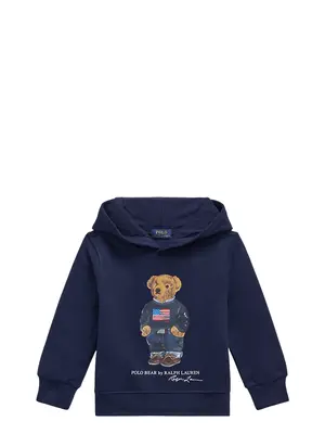 Ralph Lauren Polo Bear Fleece Hoodie - Cruise Navy Core Bear