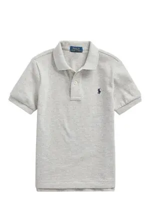 Ralph Lauren Classic Fit Mesh Polo Shirt - Andover Heather