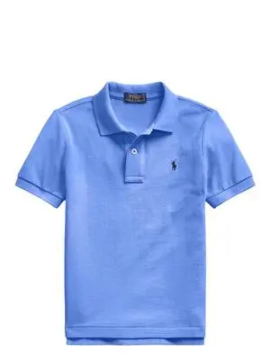 Ralph Lauren Classic Fit Mesh Polo Shirt - Harbor Blue