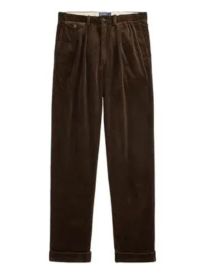 Ralph Lauren Relaxed Fit Corduroy Trousers - Dark Beech
