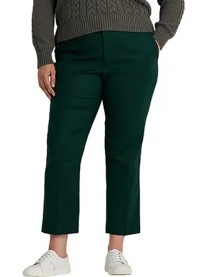 Ralph Lauren Ralph Lauren Stretch Cotton Pant Season Green