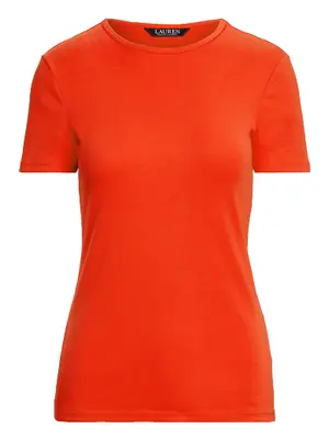 Ralph Lauren Ralph Lauren Stretch Cotton Tee Bright Hibiscus