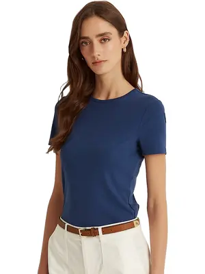 Ralph Lauren Ralph Lauren Stretch Cotton Tee Indigo Sail