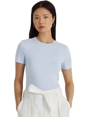 Ralph Lauren Ralph Lauren Stretch Cotton Tee Pebble Blue