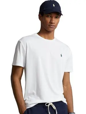 Ralph Lauren Classic Fit Performance Jersey T-shirt - Ceramic White