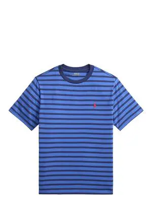 Ralph Lauren Striped Cotton Jersey Tee - Scottsdale Blue