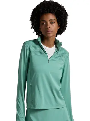 Ralph Lauren Ralph Lauren Performance Quarter-Zip Pullover Haven Green