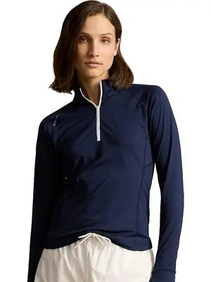 Ralph Lauren Performance Quarter-zip Pullover - Refined Navy