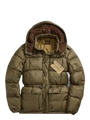 Ralph Lauren Quilted Hooded Jacket Defender Green