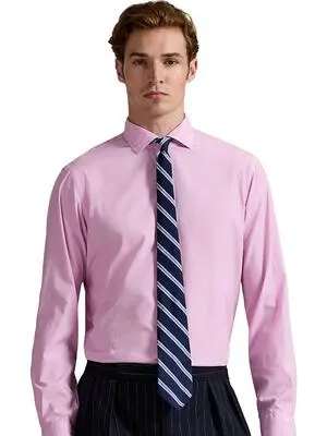 Ralph Lauren Classic Fit End-on-end Shirt - Pink White