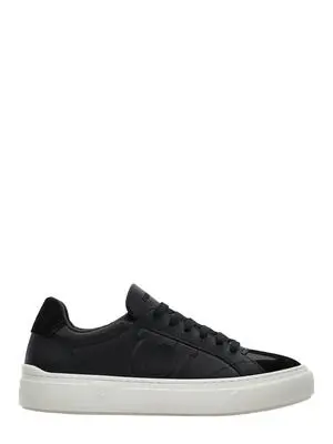 FERRAGAMO Gancini Sneaker - Black