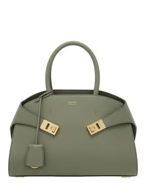 FERRAGAMO Hug Top-Handle Bag Grey