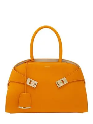 FERRAGAMO Hug Top-handle Bag - Orange