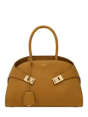 FERRAGAMO Hug Top-handle Bag - Yellow