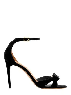 FERRAGAMO Vara Bow Slingback Sandals - Black