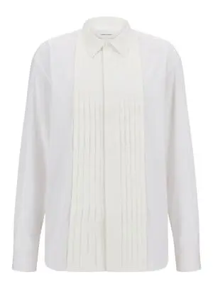 FERRAGAMO Tuxedo Shirt - White
