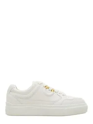 FERRAGAMO Gancini High Top Sneakers - White