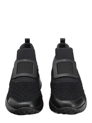 ROGER VIVIER Viv' Run Sneakers In Fabric And Leather - Black