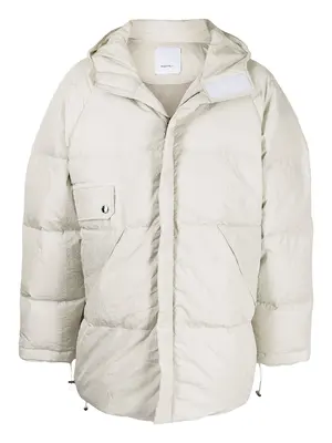 PORTS V Oversized Padded Jacket - Neutrals