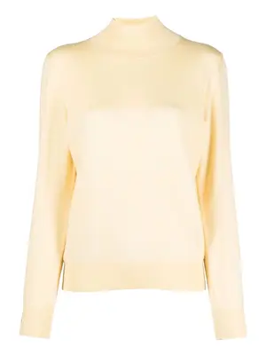 Peserico High-neck Jumper - Yellow