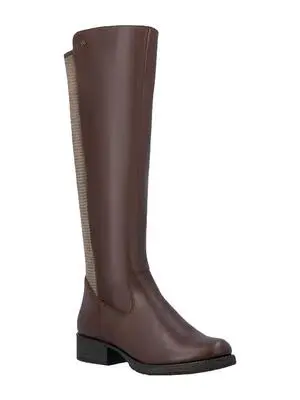RIEKER Rieker Faith 91 Knee-High Boots Ebony/beige-schwarz/chestnut